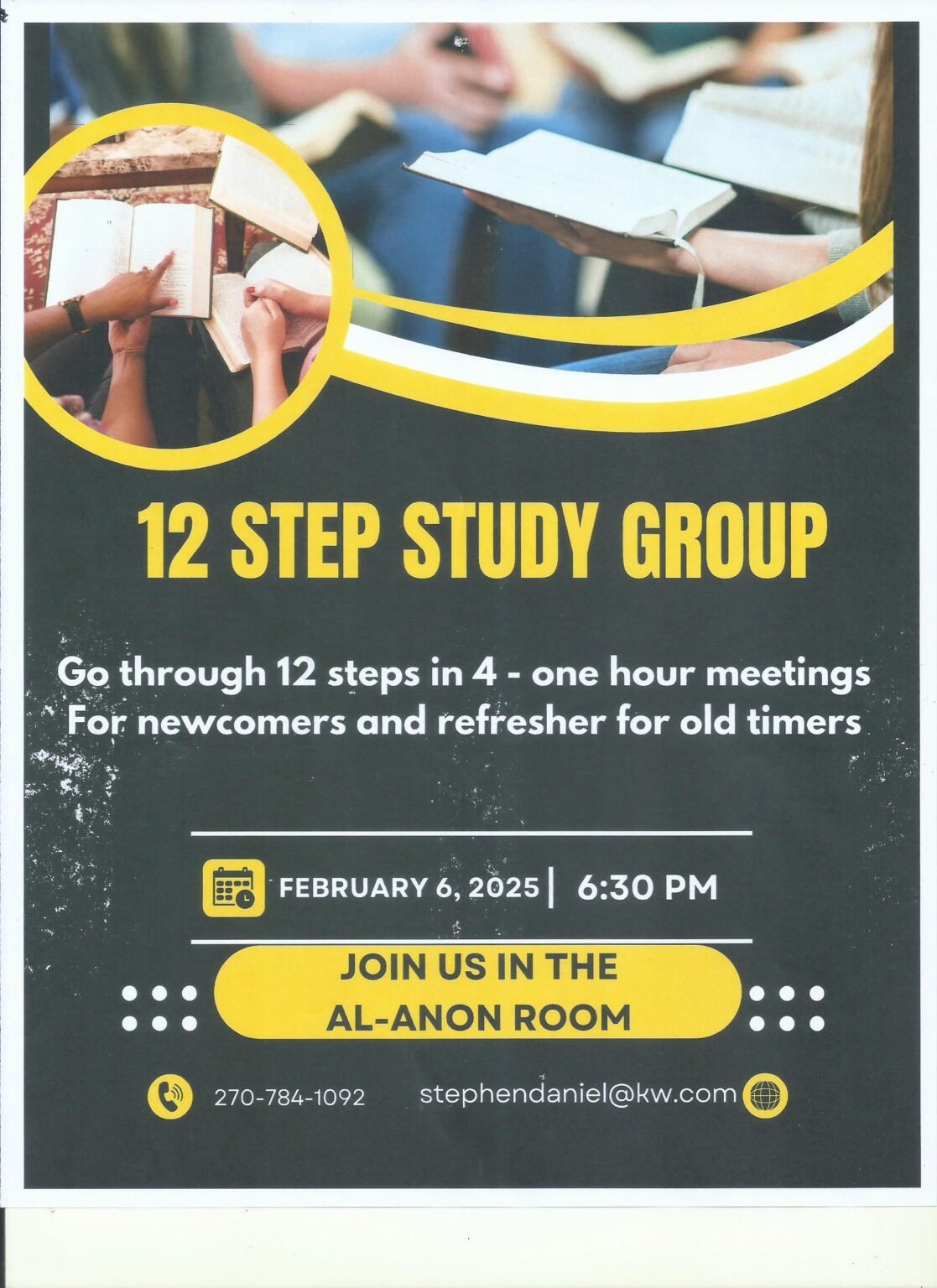12 Step Study Group – 13th Street Clubhouse